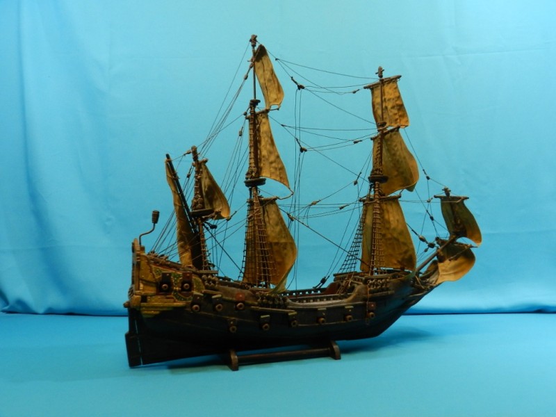 Modelschip de Dromedaris, Jan van Riebeeck