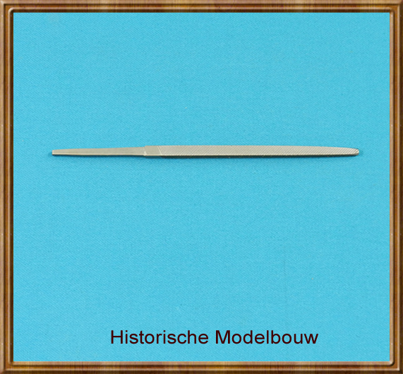 Vierkante Metaal-Hout Vijl Basterd 100 mm.